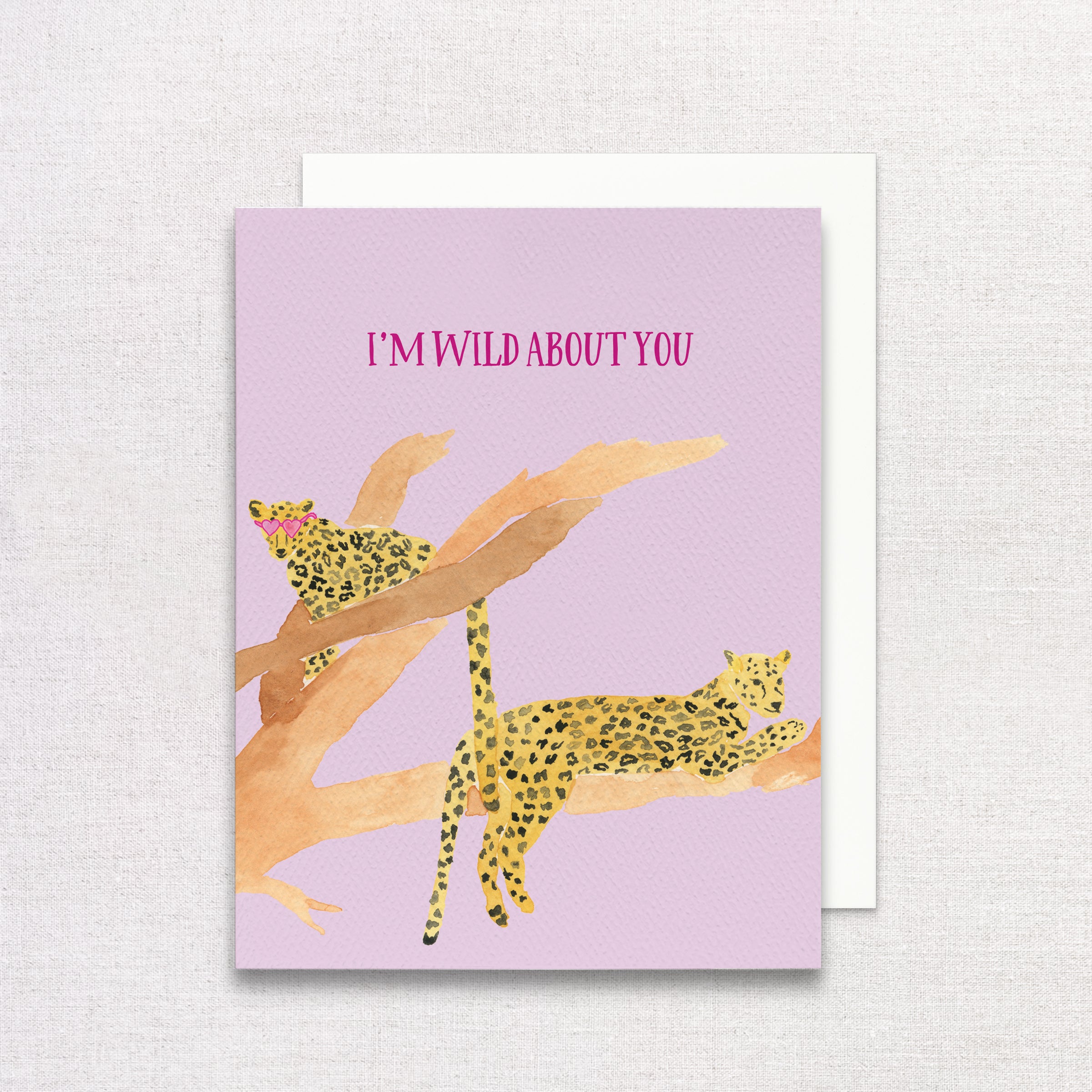 Wild About You Greeting Card by Gert & Co