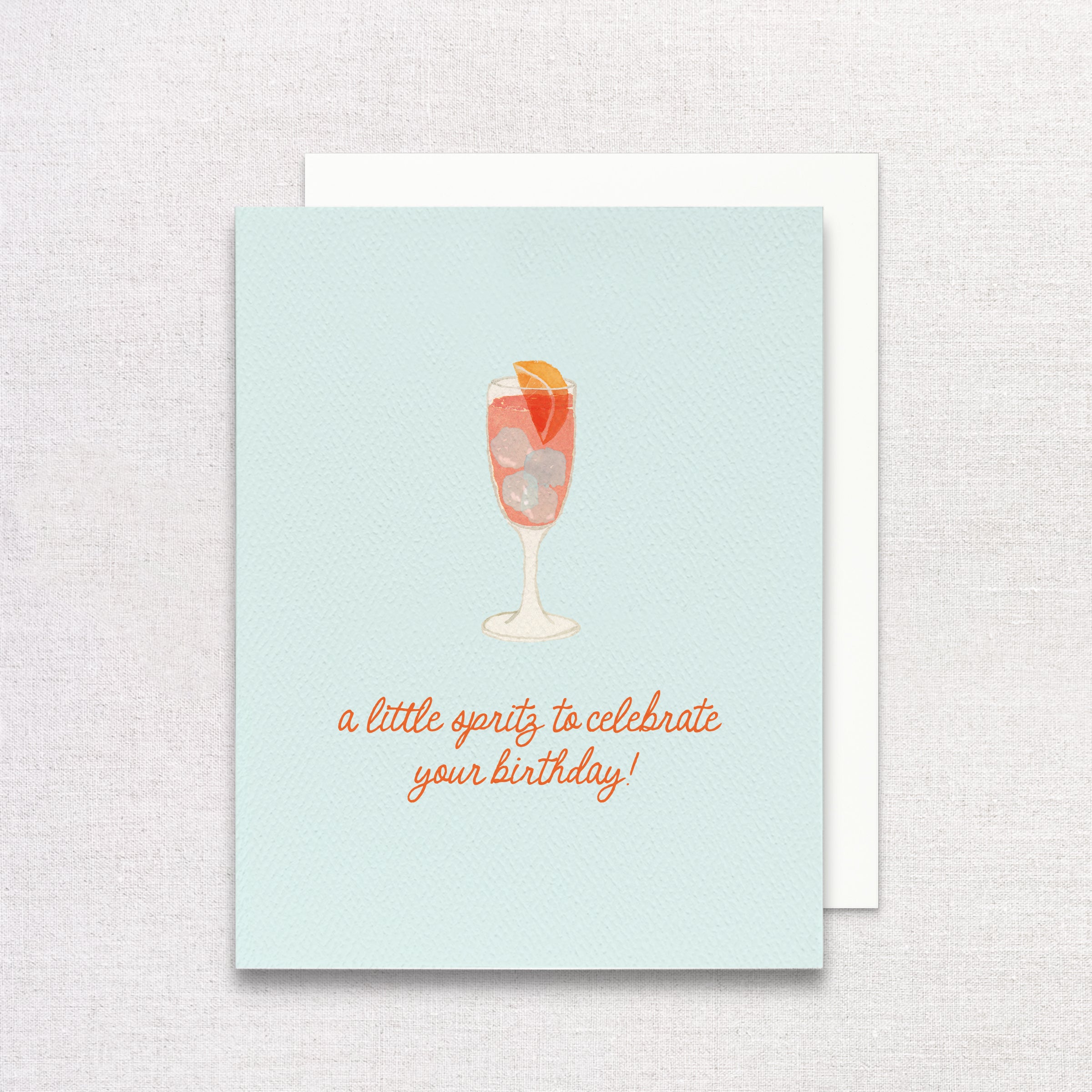 Aperol Spritz Birthday Greeting Card by Gert & Co