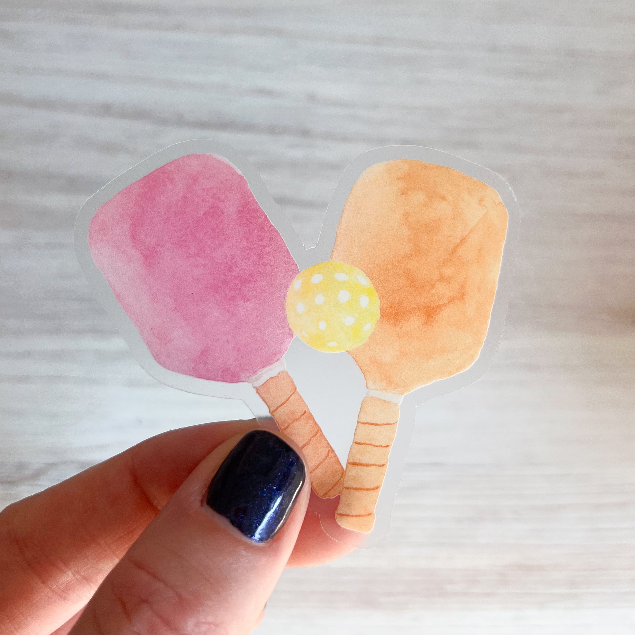 Pickleball Paddle Sticker by Gert & Co