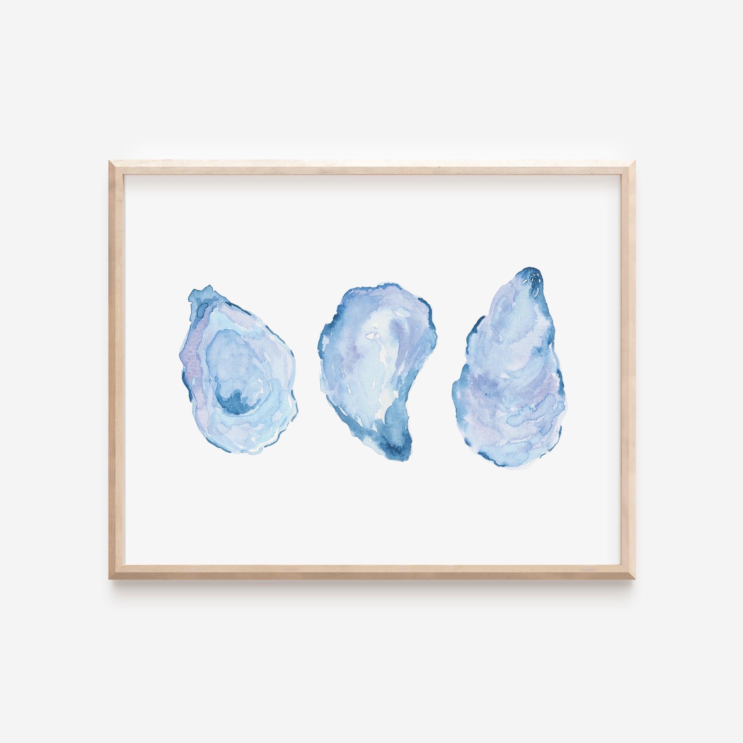 Watercolor Mussels Art Print by Gert & Co