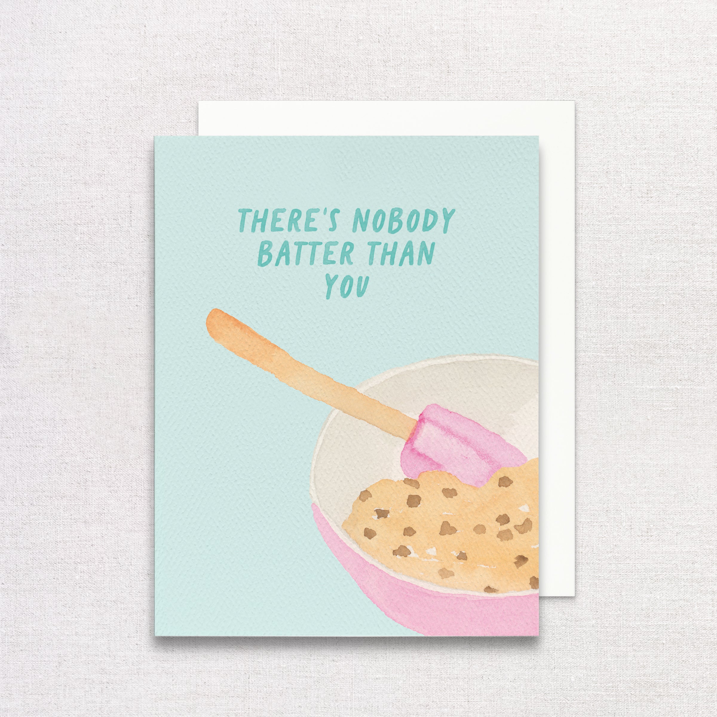 Nobody Batter Thank You Greeting Card by Gert & Co