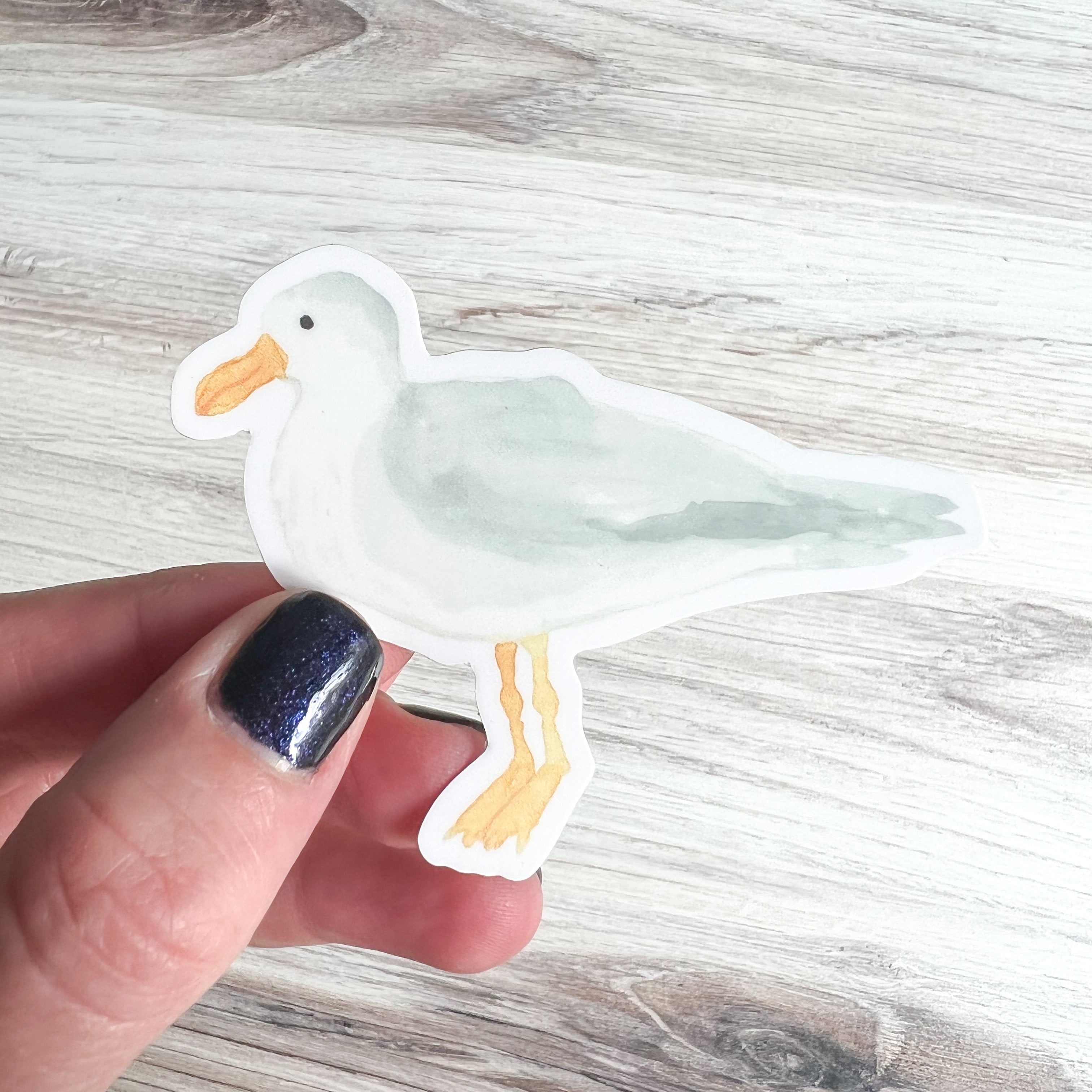 Watercolor Seagull Sticker by Gert & Co